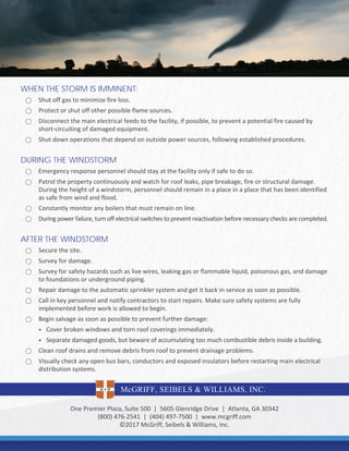 Hurricane Prep - Wind Checklist | PDF