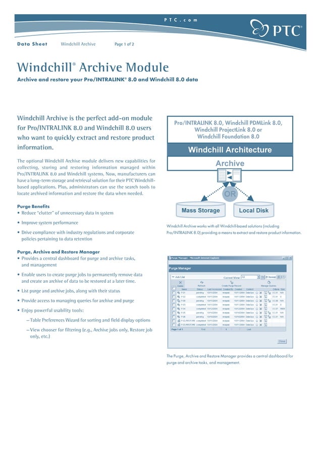 Windchill Archive - Secure Data Management for Efficient Product Lifecycle Management.pdf