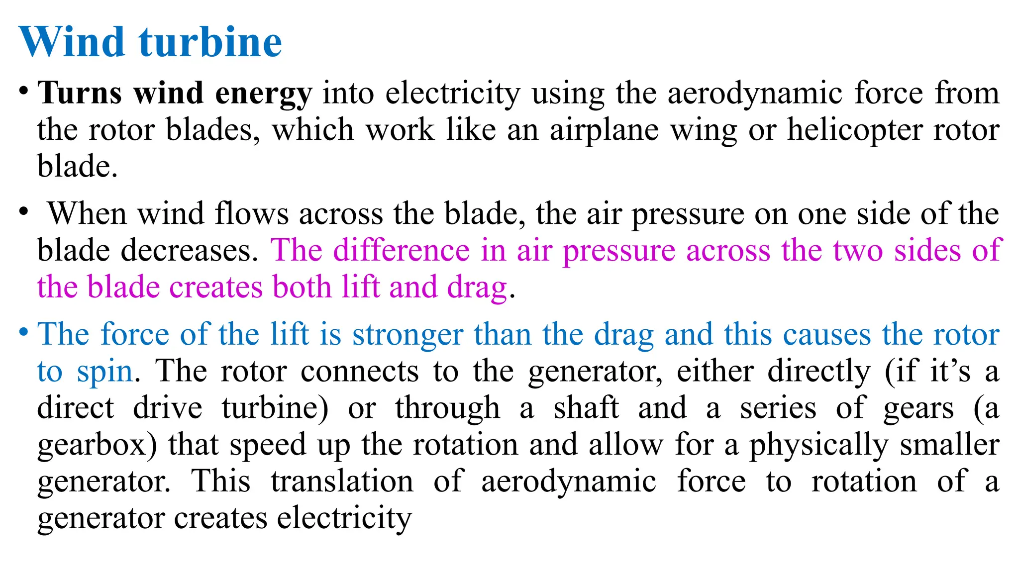 Wind Energy TYPES OF ROTOR, FRORMULAS, INVENTION, HISTORY | PPTX