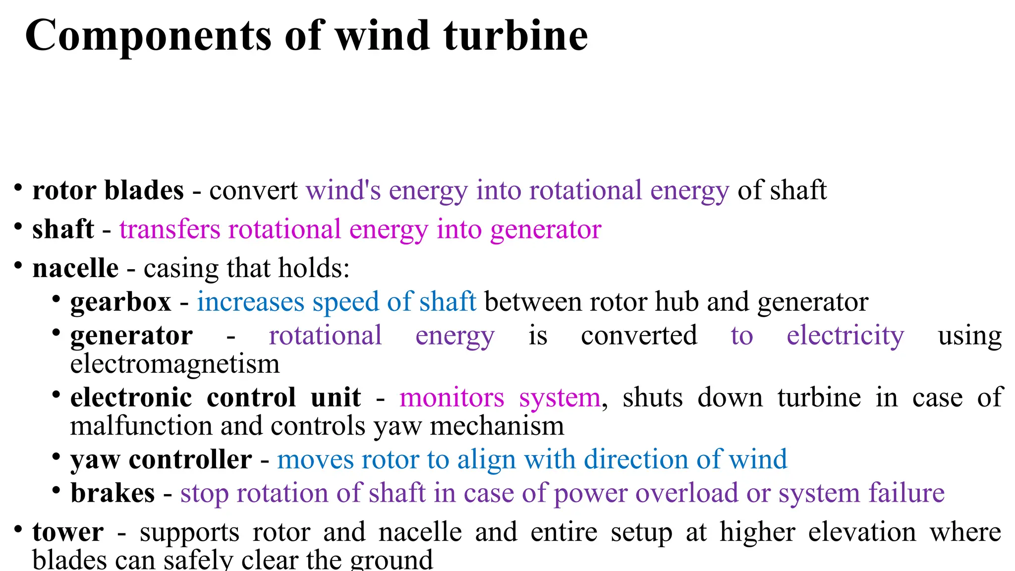 Wind Energy TYPES OF ROTOR, FRORMULAS, INVENTION, HISTORY | PPTX