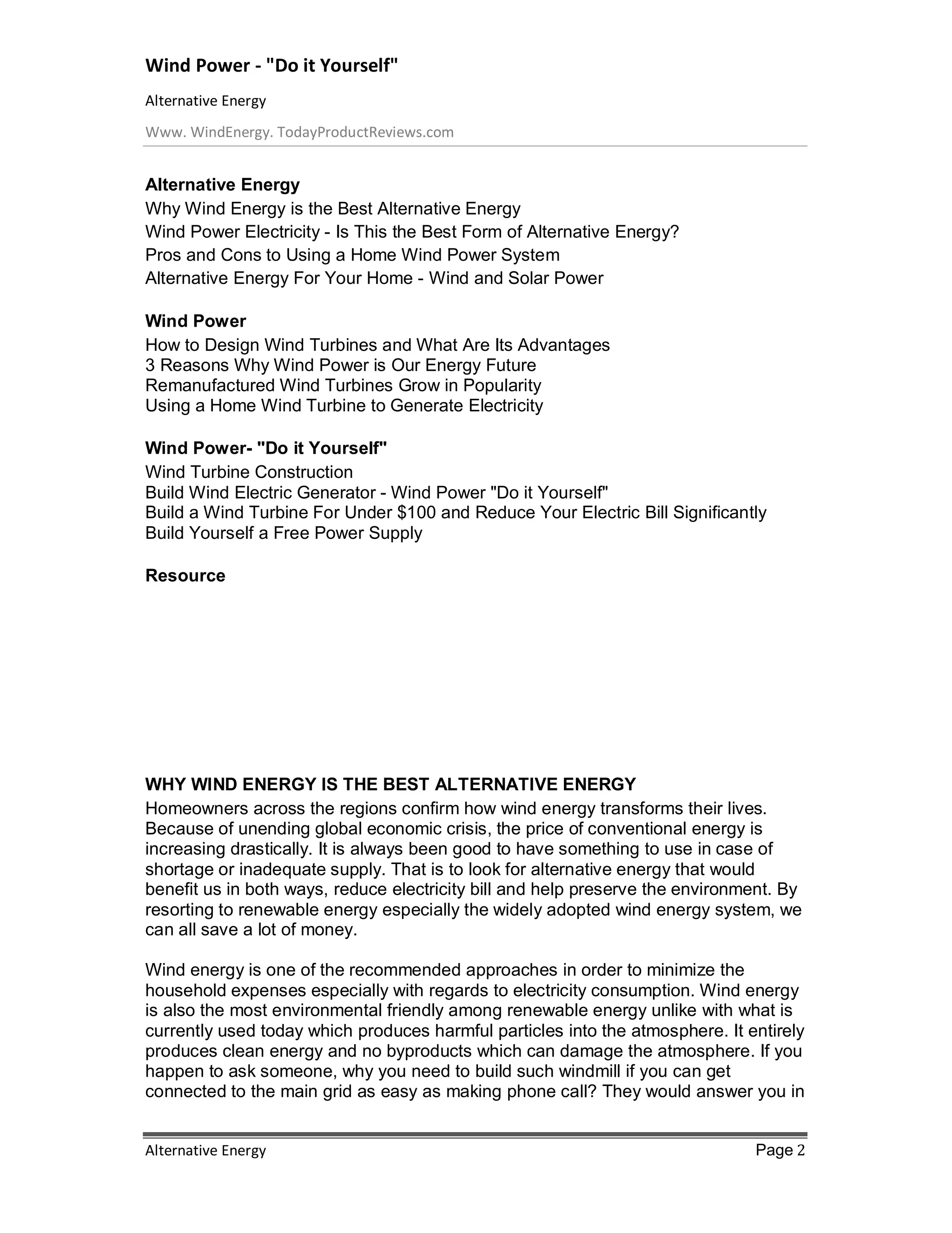 How To Build Windmill | PDF