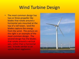 Wind energy | PPTX