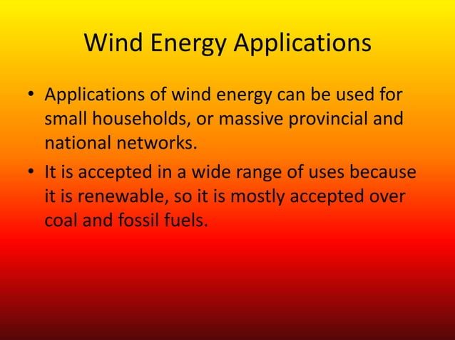Wind energy | PPT