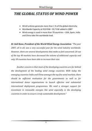 Wind Energy | PDF