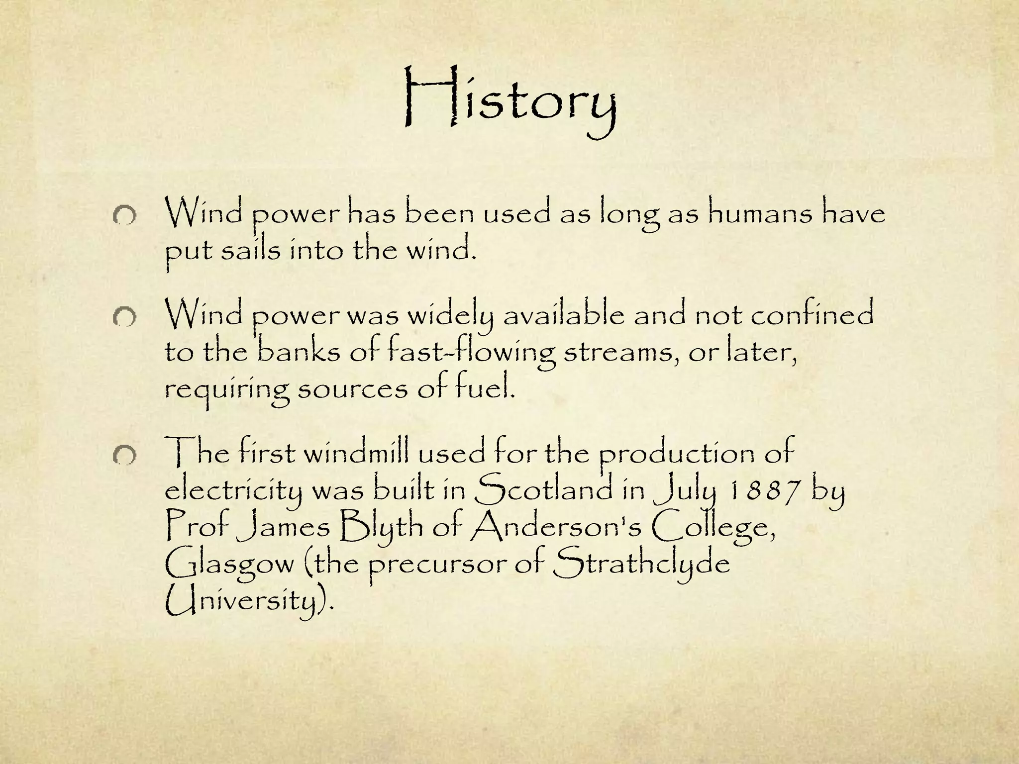Wind energy | PPTX