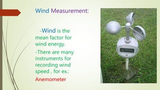 Wind energy | PPTX