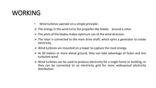 Wind energy | PPTX