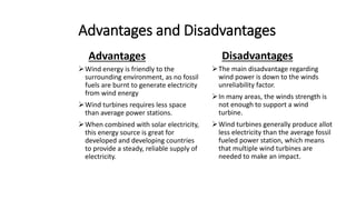Wind energy | PPTX