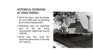 Wind energy | PPTX