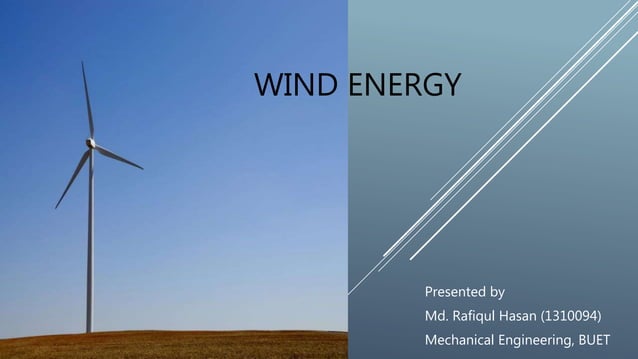 Wind energy | PPT