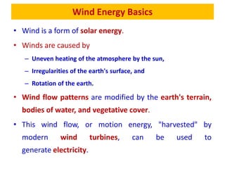 Wind energy | PPTX
