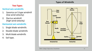 Wind energy and Their Application | PDF