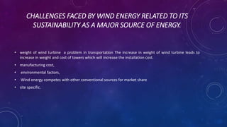 NANOTECHNOLOGY IN WIND ENERGY ENGINEERING | PPTX