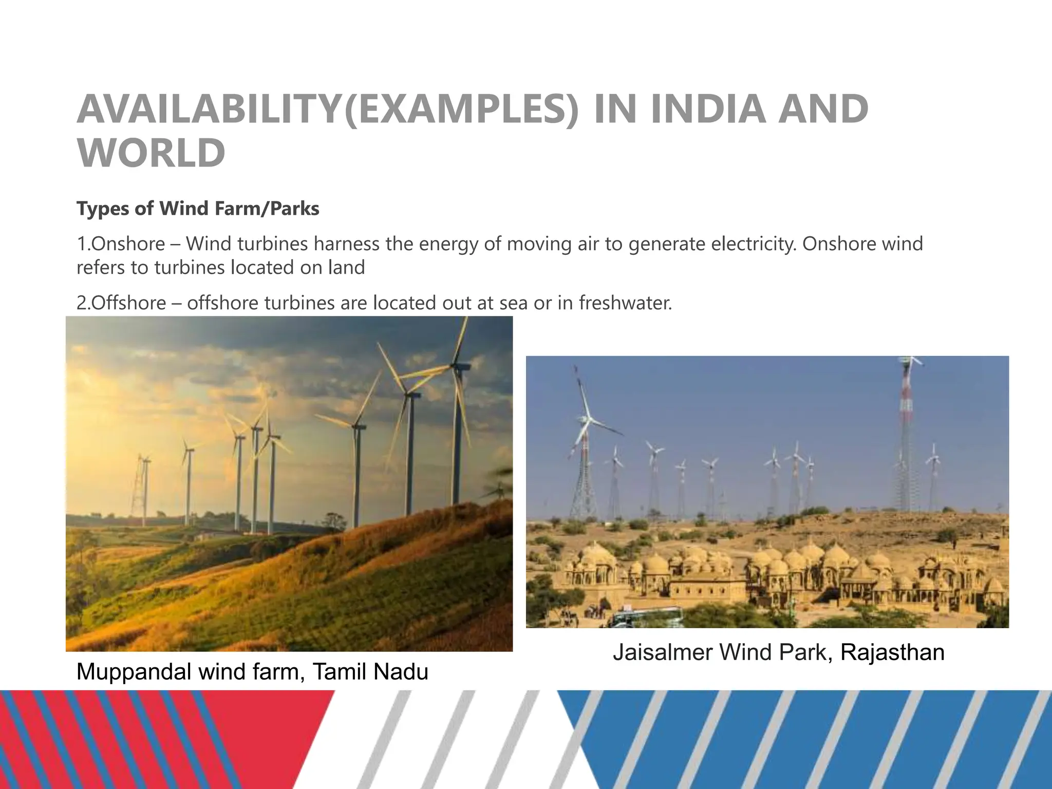 WIND ENERGY,advantages and disadvantages, global energy scenario | PPT