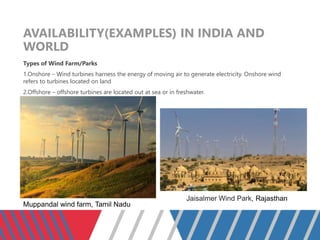 WIND ENERGY,advantages and disadvantages, global energy scenario | PPTX