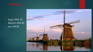Wind energy ppt | PPTX