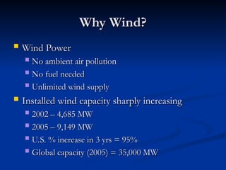 Harnessing Wind Energy 3 - Harnessing Wind Energy.ppt | Sailing | Sports