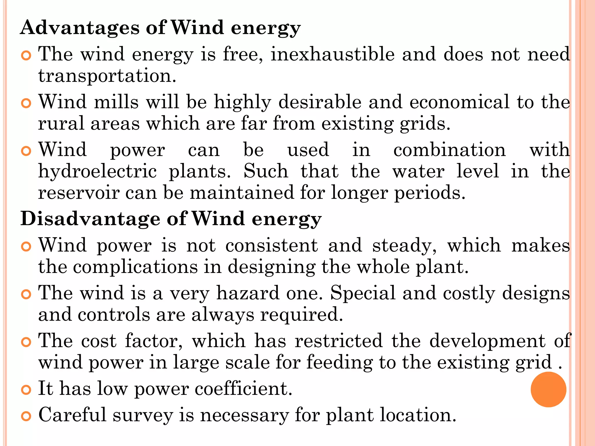 Wind energy and its application | PDF