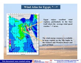 Wind energy an overview by mohammed mostafa el khayat- nrea_egypt | PPT