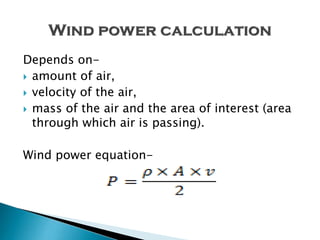 Wind energy brief overview | PPTX | Gas and Electric | Home Utilities