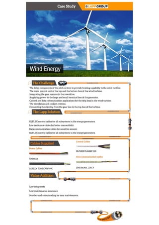 Wind Energy (case study) | PDF
