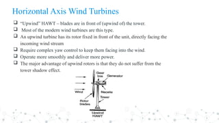 Wind Energy Conversion System and its components and types.pptx