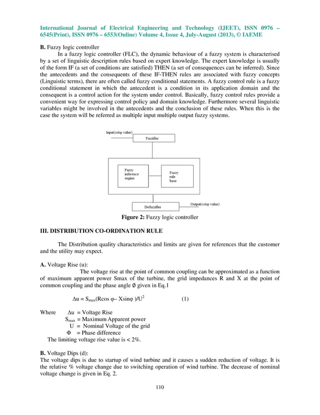 Wind Energy Conversion Systems Using Fuzzy Controlled Statcom For Power