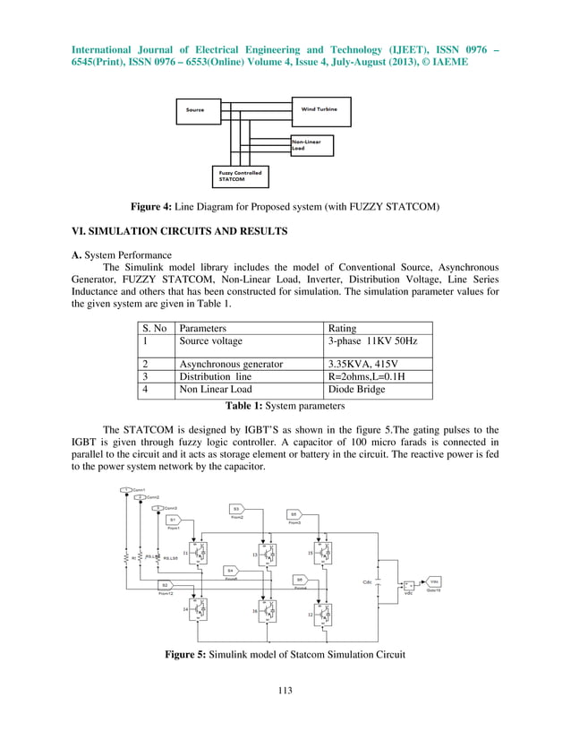 Wind energy conversion systems using fuzzy controlled statcom for power qua | PDF