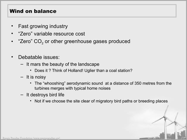 Overview of Wind Energy | PPT