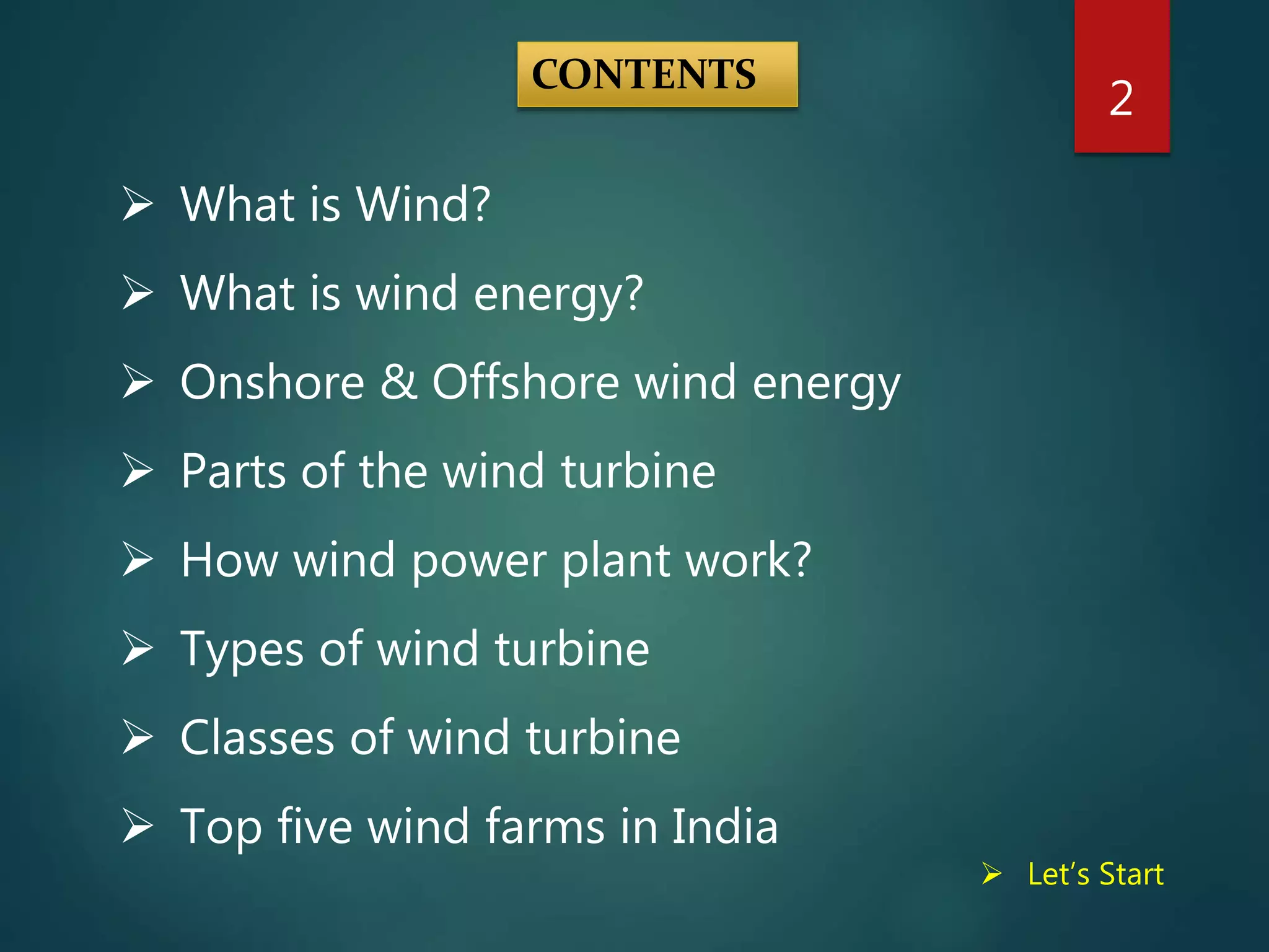 Wind Energy Presentation | PPTX