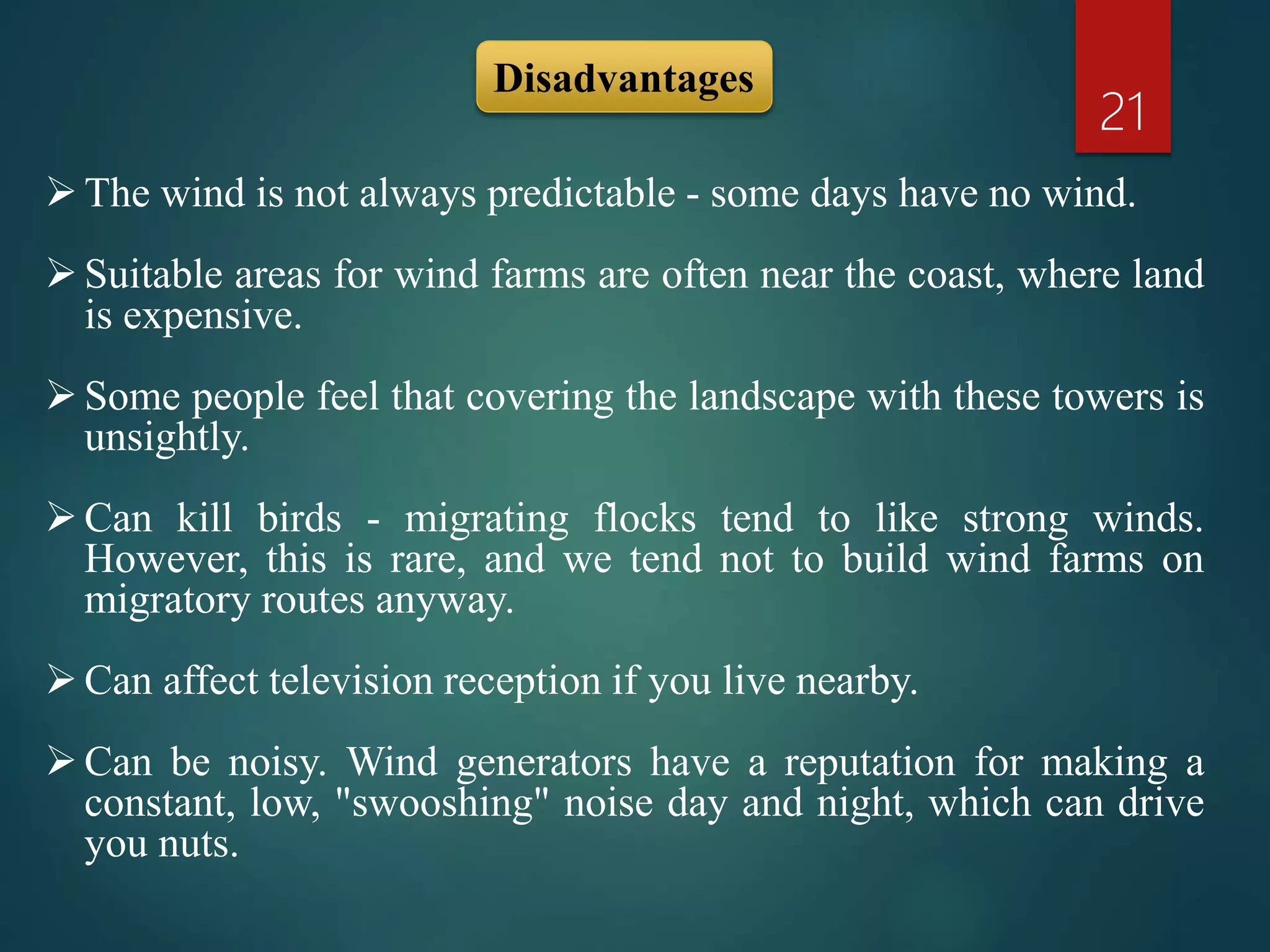 Wind Energy Presentation | PPTX