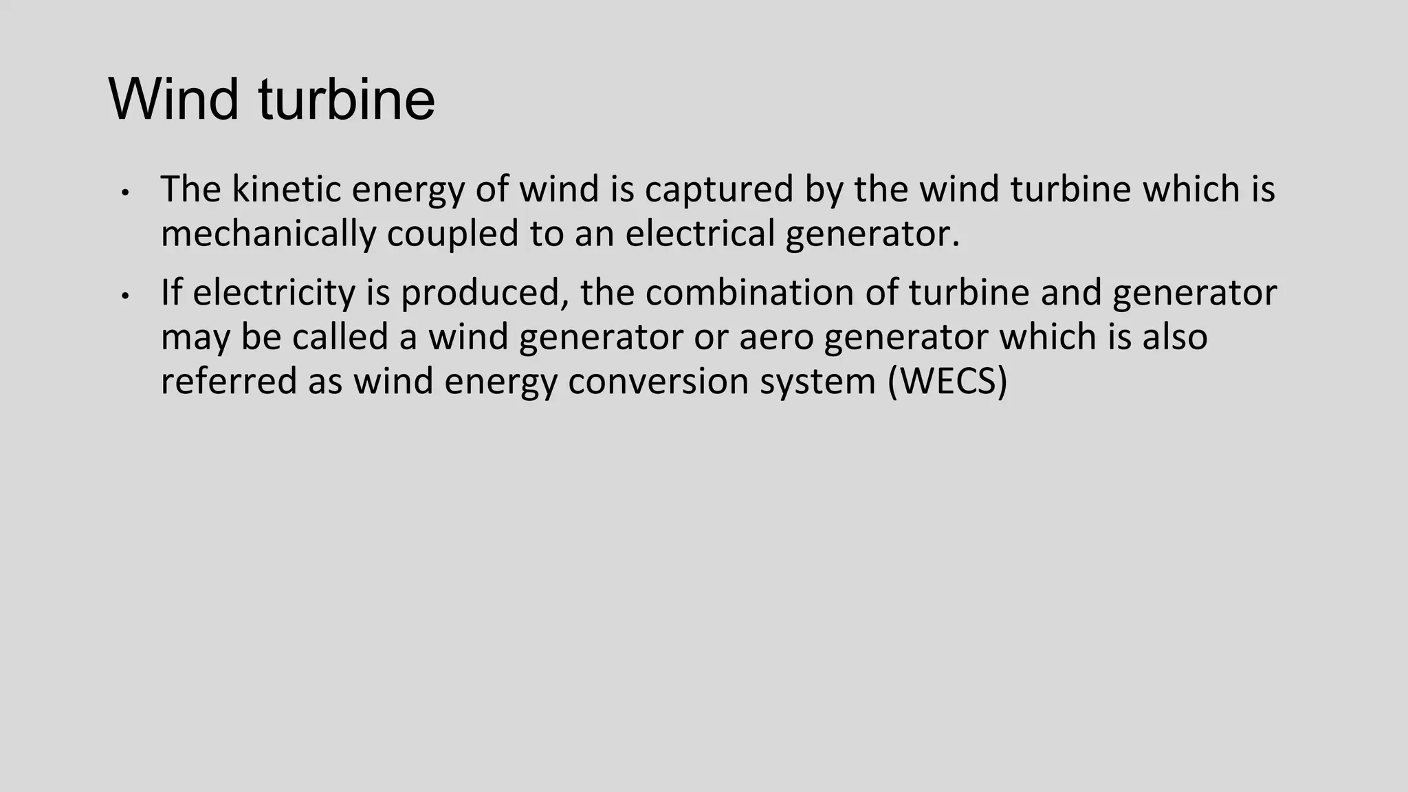 Wind energy harvesting ppt | PPTX
