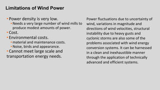 Wind energy harvesting ppt | PPTX