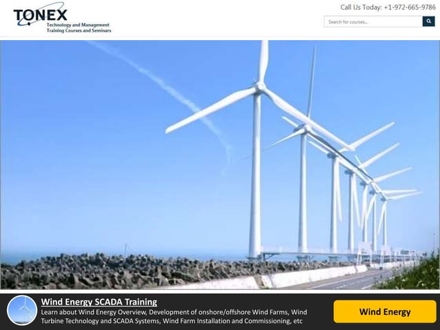 Wind Energy SCADA Training | PPTX | Power and Energy Industry | Industries