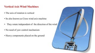 Wind energy system | PPTX
