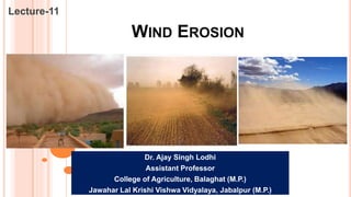 Wind Erosion Before And After