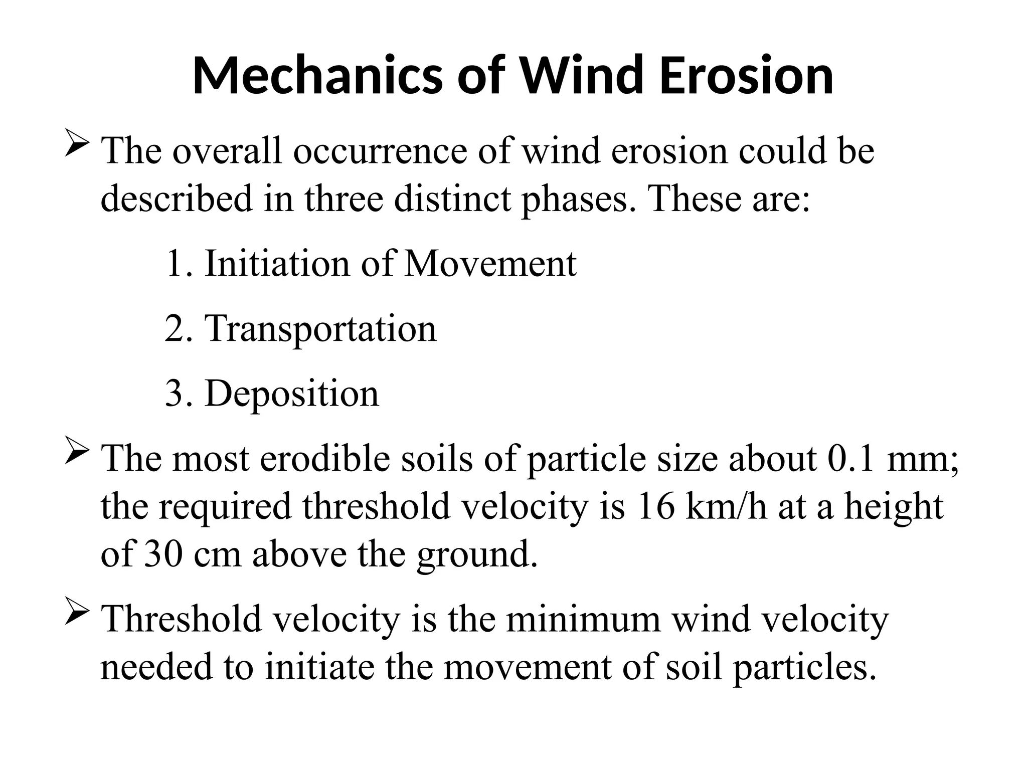 Wind erosion, Mechanism and Types of Soil Movement (1).pptx