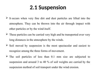 Wind erosion, Mechanism and Types of Soil Movement (1).pptx