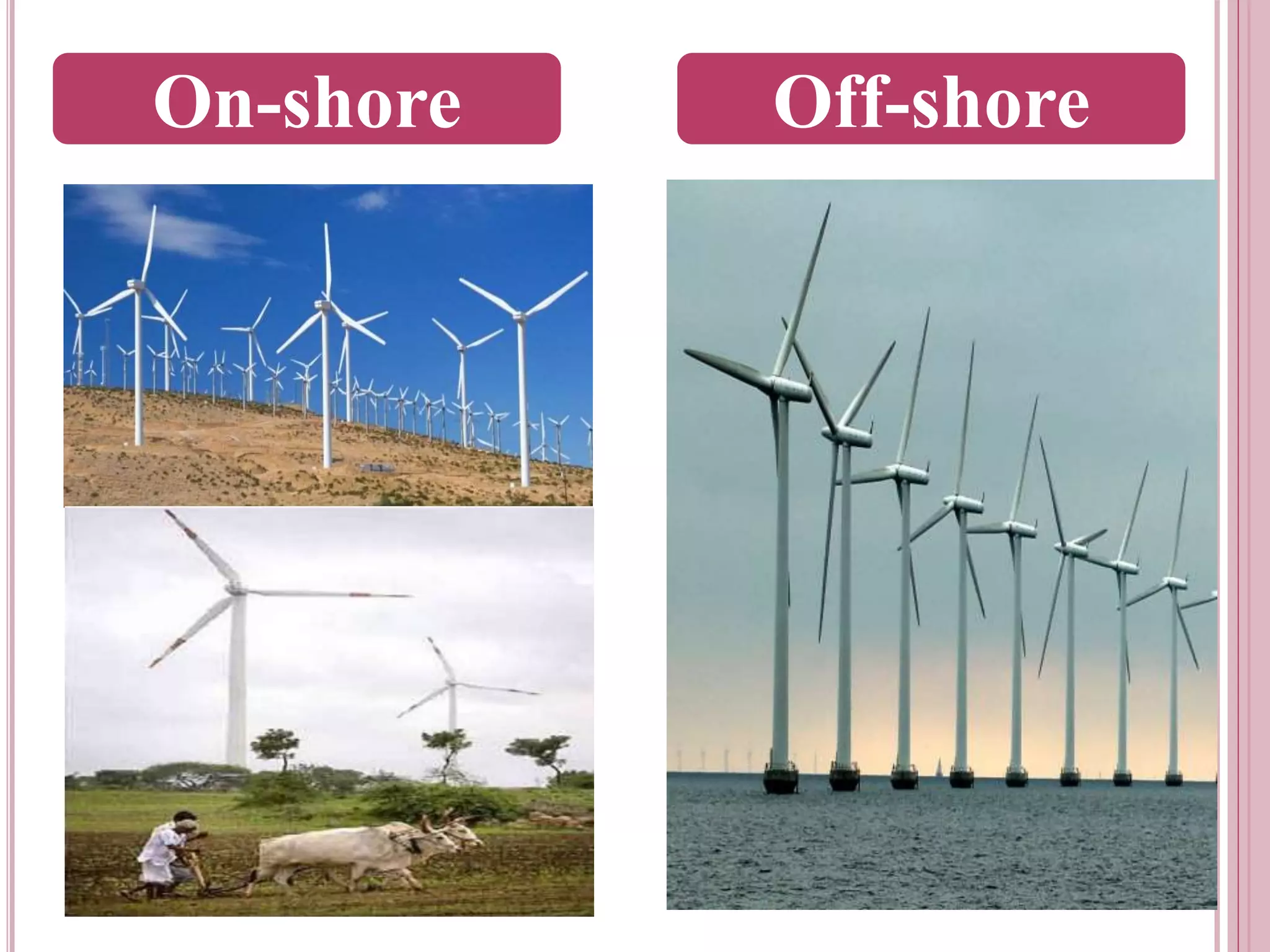 Different types of wind farms | PPTX
