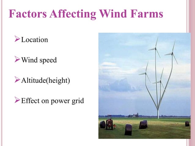 Different types of wind farms | PPTX | Power and Energy Industry ...