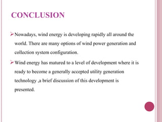 Different types of wind farms | PPTX