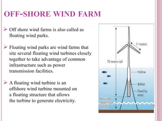 Different types of wind farms | PPT