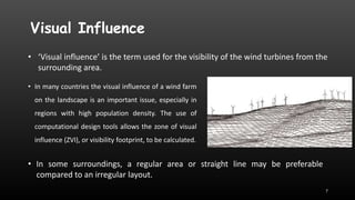 Wind farm planning and commissioning | PPTX