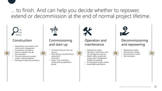 Wind farm re-powering, life extension and decommissioning | PPTX