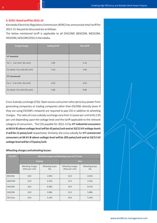 Wind Force Newsletter May, Edition, 2012 | PDF