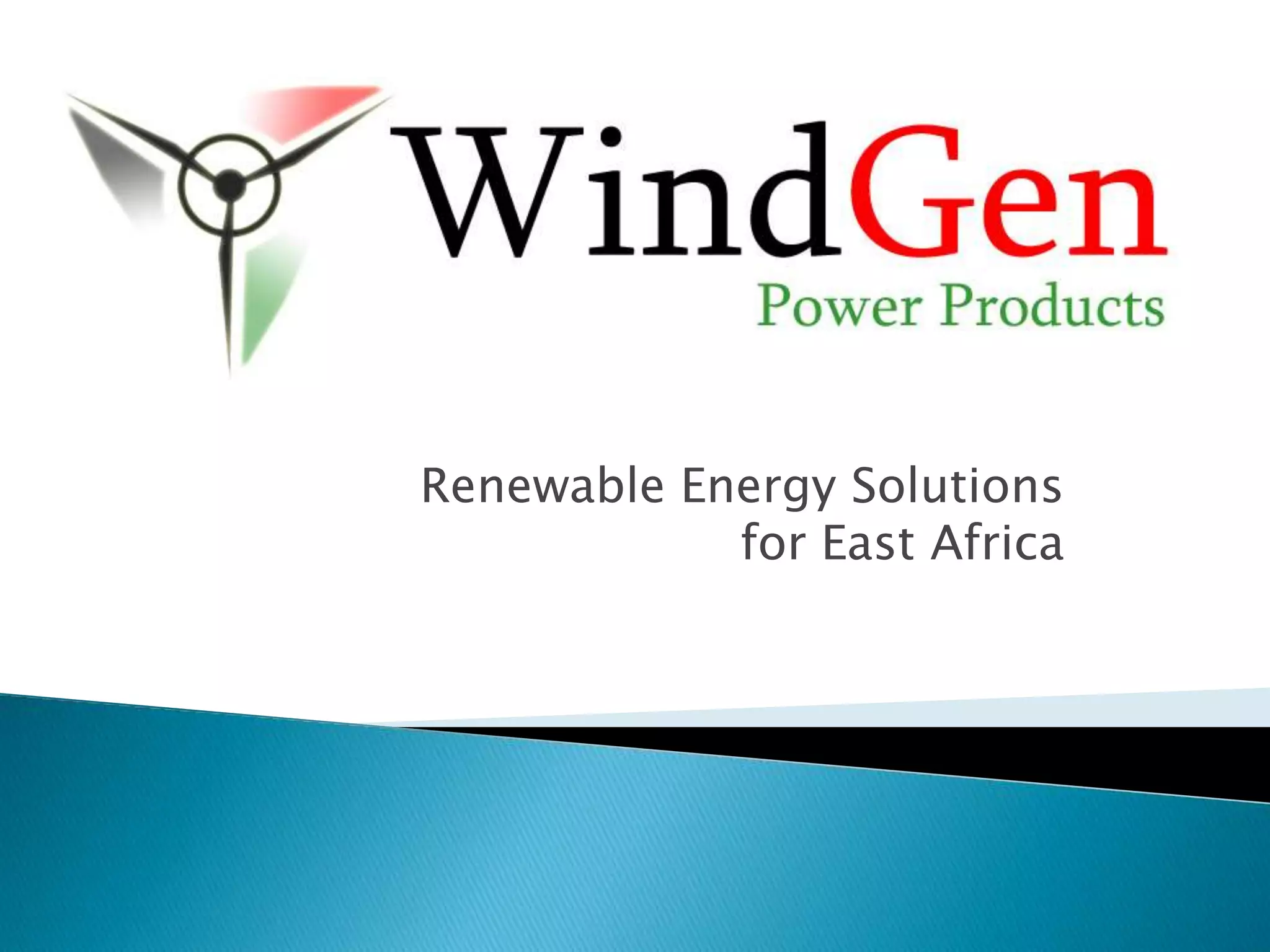 WindGen Power Products | PPT