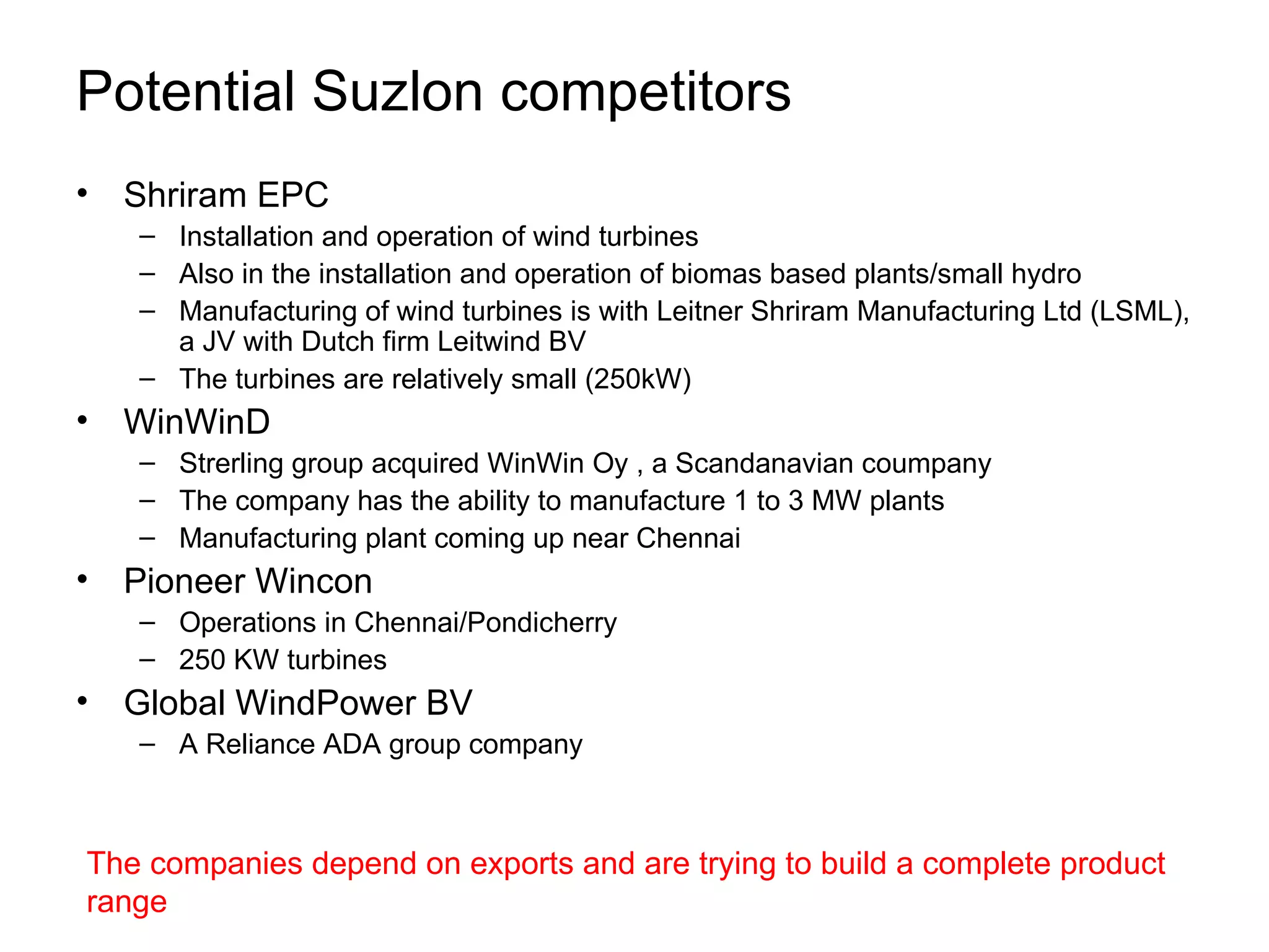 Windindustryin India | PPT