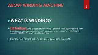 Winding and details | PDF