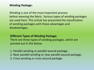 Winding by mim and groupmates | PDF