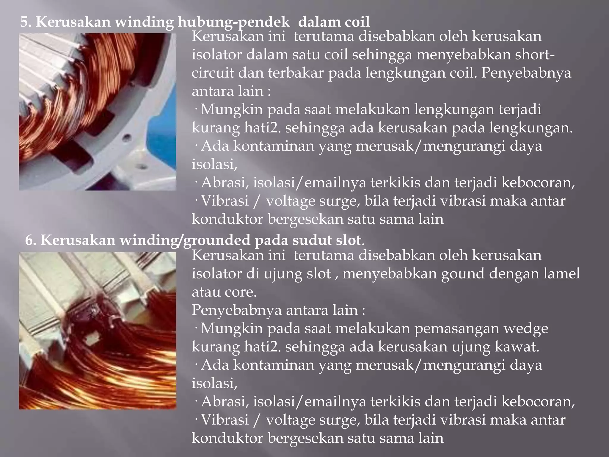 Winding failure typical | PPTX